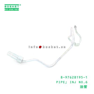 China ISUZU 8976281951 Pipe Injection No.6 8-97628195-1 Fuel Injection Pipe for 4HG1 4HK1 6HK1 Trucks for sale