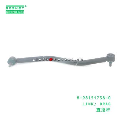 China ISUZU Drag Link 8981517380 8-98151738-0 Steering Rod High Quality Steel for sale