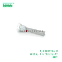 China ISUZU 8982049860 Inlet Filter Screw 8-98204986-0 for 4HG1 4HK1 4JJ1 Truck Engine for sale
