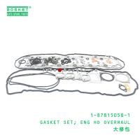 China ISUZU 1-87815058-1 Engine Overhaul Gasket Set 1878150581 4HG1 4HK1 6HK1 for sale