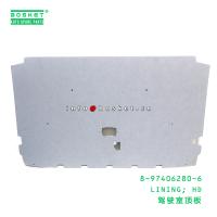 China ISUZU 8974062806 HD Brake Lining 8-97406280-6 Heavy Duty Truck Brake Shoe for sale