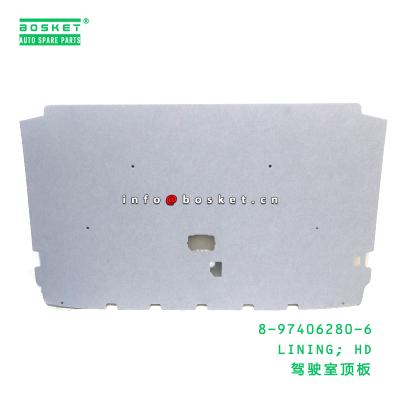 China ISUZU 8974062806 HD Brake Lining 8-97406280-6 Heavy Duty Truck Brake Shoe for sale