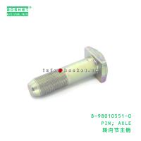 China ISUZU 8980105510 Axle Pin 8-98010551-0 Steering Rod for 4HG1 4HK1 4JJ1 Trucks for sale