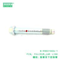 China ISUZU 8980218261 Fulcrum Lower Link Pin 8-98021826-1 Steering Rod for 4HG1 4HK1 4JJ1 for sale