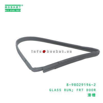 China ISUZU 8980291962 Front Door Glass Run 8-98029196-2 Durable Rubber Channel Seal for sale