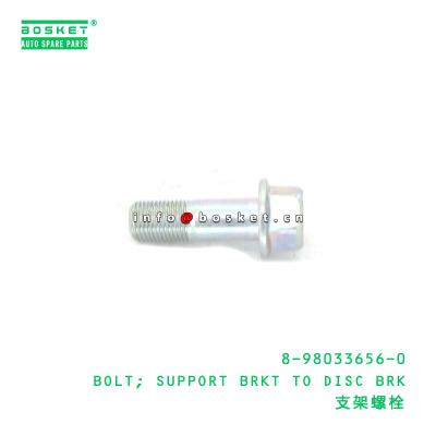 China ISUZU 8980336560 Support Bracket to Disc Brake Bolt 8-98033656-0 for Truck for sale