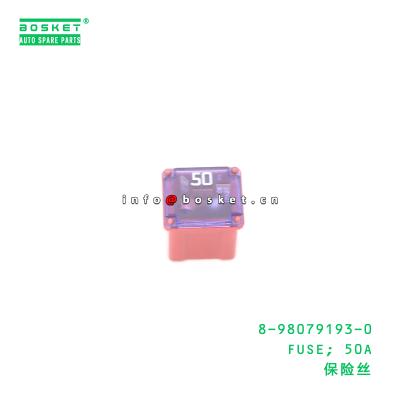China ISUZU 8-98079193-0 Fuse 50A Compatible with 8980791930 Heavy Duty Truck Fuse for sale