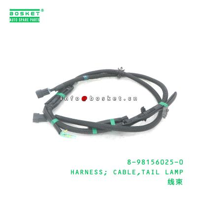 China ISUZU 8981560250 Tail Lamp Harness Cable 12V 3 Months Warranty for sale