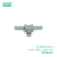 China ISUZU 8983452300 Leak Off Pipe Assembly High-Quality Steel for Trucks for sale
