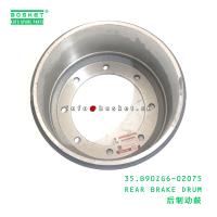 China 35.B90ZG6-02075 Rear Brake Drum for JAC N120 Heavy Duty Truck Brake Drum for sale