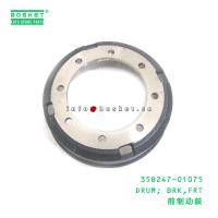 China 35B247-01075 Brake Drum Front for JAC N120 Truck 35B247-01075 for sale