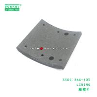 China 3502.36G-105 Lining for JAC Truck Steering Rod High Strength Steel 3 Month Warranty for sale