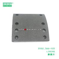 China 3502.36G-105 Lining for JAC Truck Steering Rod High Strength Steel 3 Month Warranty for sale