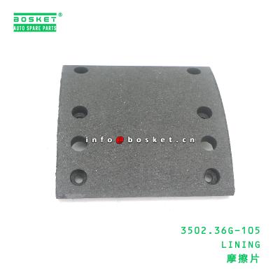 China 3502.36G-105 Lining for JAC Truck Steering Rod High Strength Steel 3 Month Warranty for sale