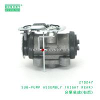 China 210247 Sub-Pump Assembly Right Rear for JAC Truck Steering System for sale