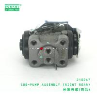 China 210247 Sub-Pump Assembly Right Rear for JAC Truck Steering System for sale