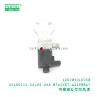 China 4202010LE058 Solenoid Valve and Bracket Assembly for JAC N80 N90 24V for sale