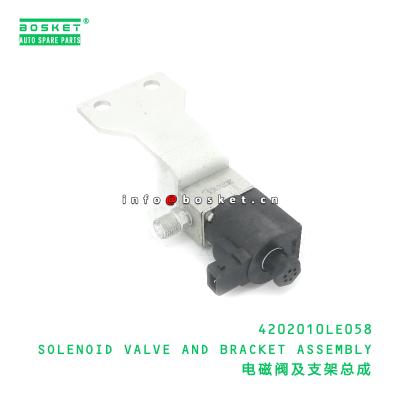 China 4202010LE058 Solenoid Valve and Bracket Assembly for JAC N80 N90 24V for sale