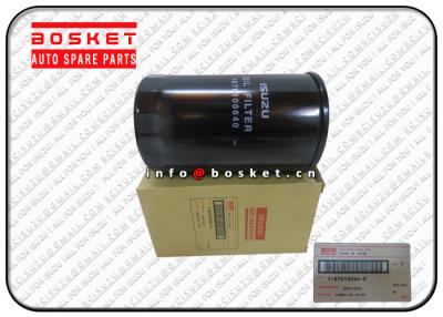 China Oil Filter Element for Isuzu FVR34 6HK1 1-87610064-0 8-94391049-1 1876100640 8943910491 for sale