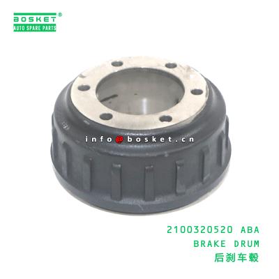 China 2100320520 ABA Brake Drum for JAC Truck Heavy Duty Replacement Part for sale