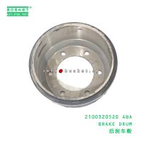 China 2100320520 ABA Brake Drum for JAC Truck Heavy Duty Replacement Part for sale