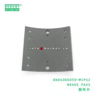 China BN04000050-MCPSZ Brake Pads for JAC N120 Heavy Duty Truck 3 Month Warranty for sale