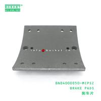 China BN04000050-MCPSZ Brake Pads for JAC N120 Heavy Duty Truck 3 Month Warranty for sale