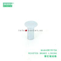 China Q4640819F36 Riveted Brake Lining for JAC N80 N90 N120 N200 Trucks for sale