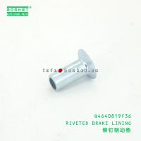 China Q4640819F36 Riveted Brake Lining for JAC N80 N90 N120 N200 Trucks for sale