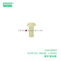 China Q4640822 Riveted Brake Lining for JAC Truck 200mm x 80mm Heavy Duty for sale