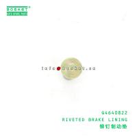 China Q4640822 Riveted Brake Lining for JAC Truck 200mm x 80mm Heavy Duty for sale