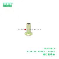 China Q4640822 Riveted Brake Lining for JAC Truck 200mm x 80mm Heavy Duty for sale