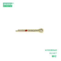 China Q5008060 Rivet Straight Tie Rod for JAC Truck Steering System High Strength Steel for sale