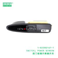 China Power Window Switch 1-82380167-1 for ISUZU CXH52 CYZ51 6WF1 6WG1 1823801671 for sale