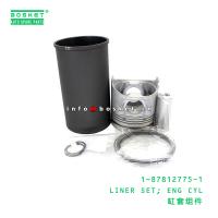 China ISUZU 6HK1 Engine Cylinder Liner Set 1-87812775-1 1878127751 130mm for sale