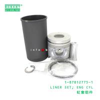 China ISUZU 6HK1 Engine Cylinder Liner Set 1-87812775-1 1878127751 130mm for sale