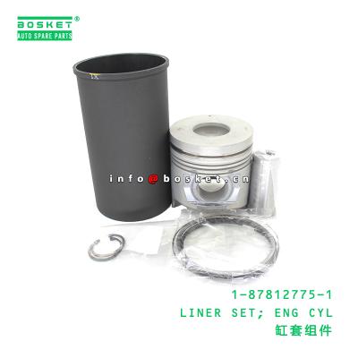 China ISUZU 6HK1 Engine Cylinder Liner Set 1-87812775-1 1878127751 130mm for sale