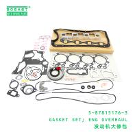 China ISUZU NKR QKR 4JB1T Engine Overhaul Gasket Set 5-87815176-3 5878151763 for sale
