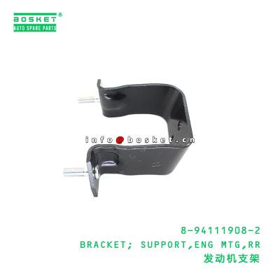 China ISUZU Engine Mounting Bracket 8-94111908-2 Rear Support Bracket 8941119082 for sale