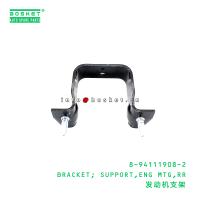 China ISUZU Engine Mounting Bracket 8-94111908-2 Rear Support Bracket 8941119082 for sale