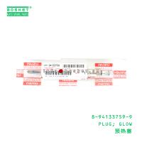 China Glow Plug 8-94133759-9 for ISUZU 4JB1 8941337599 12V Diesel Engine for sale