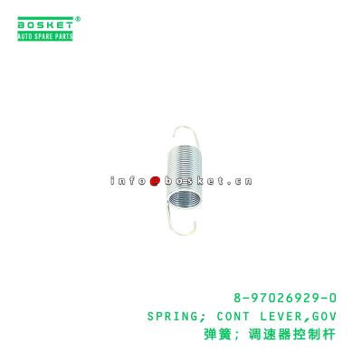 China ISUZU Truck Governor Control Lever Spring 8-97026929-0 High-Quality Special Steel 8970269290 for sale