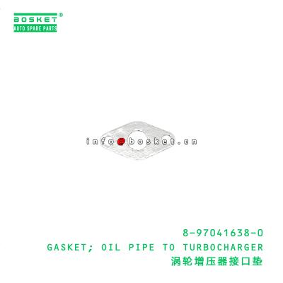 China ISUZU NKR 4JH1T Turbocharger Oil Pipe Gasket 8-97041638-0 1PCS Pack for sale