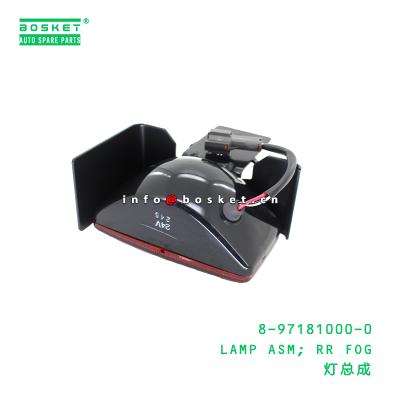 China ISUZU 8-97181000-0 RR Fog Lamp Assembly 8971810000 Truck Rear Fog Light 12V for sale