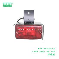 China ISUZU 8-97181000-0 RR Fog Lamp Assembly 8971810000 Truck Rear Fog Light 12V for sale