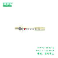 China ISUZU 8972126020 Starter Bolt 8-97212602-0 High-Quality Special Steel Durable Replacement for sale
