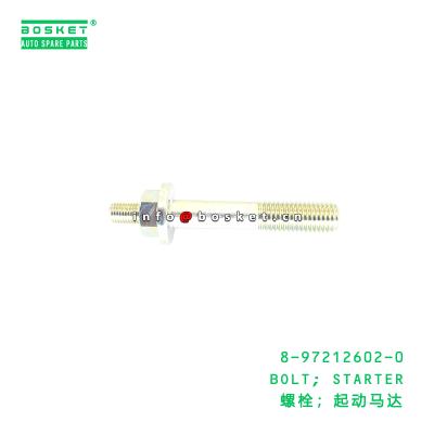 China ISUZU 8972126020 Starter Bolt 8-97212602-0 High-Quality Special Steel Durable Replacement for sale