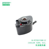 China ISUZU NKR 4JH1 Oil Cooler Assembly 8-97301588-0 Durable Cooler ASM 8973015880 for sale