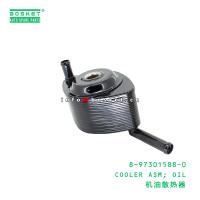 China ISUZU NKR 4JH1 Oil Cooler Assembly 8-97301588-0 Durable Cooler ASM 8973015880 for sale