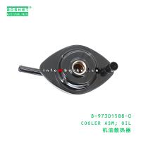 China ISUZU NKR 4JH1 Oil Cooler Assembly 8-97301588-0 Durable Cooler ASM 8973015880 for sale